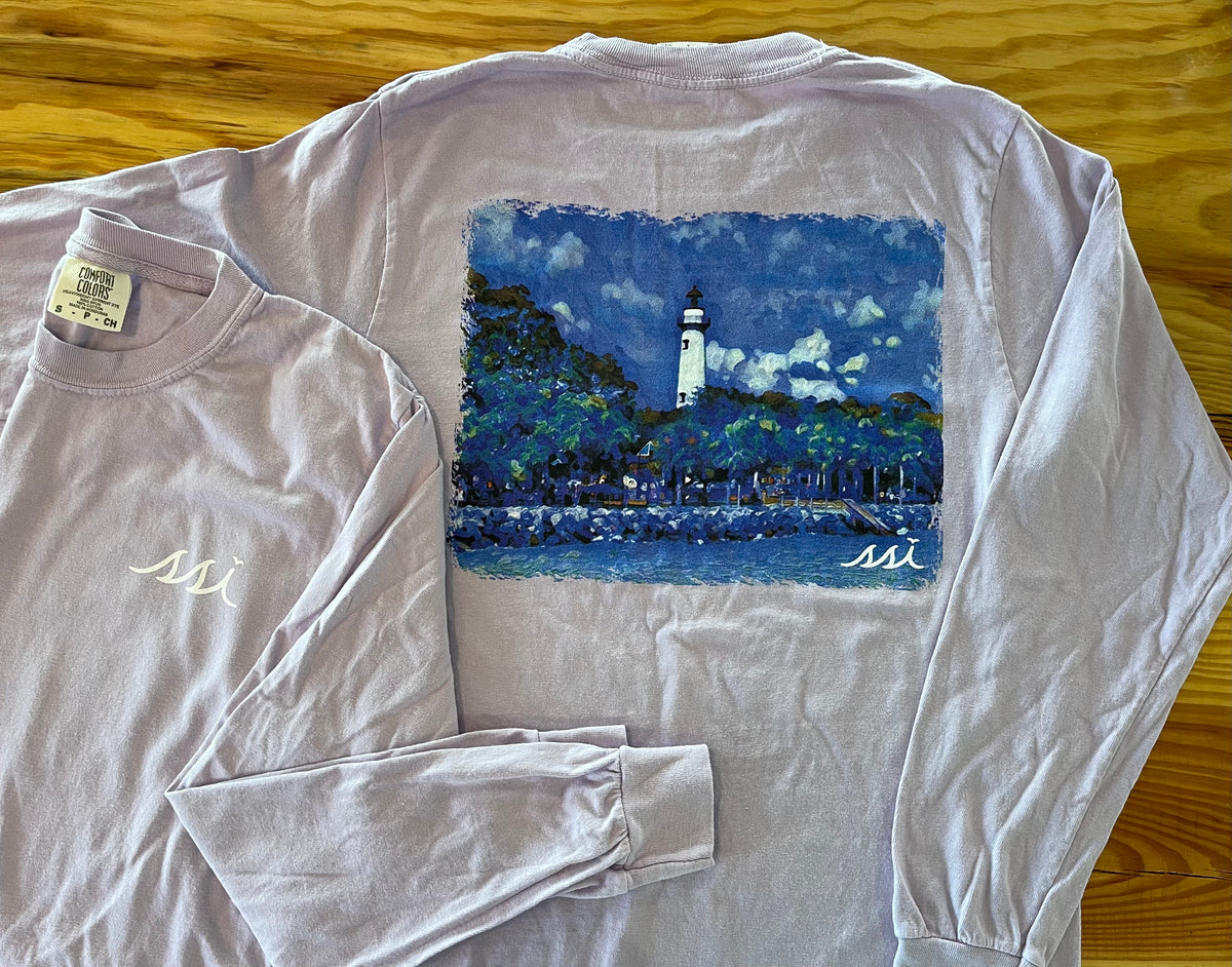 Long Sleeve Lavender - Lighthouse Comfort Colors – SSI Lifestyle